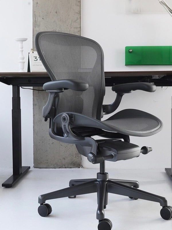 Herman Miller Aeron Chair Colour Graphite (Full 12 years Warranty ...